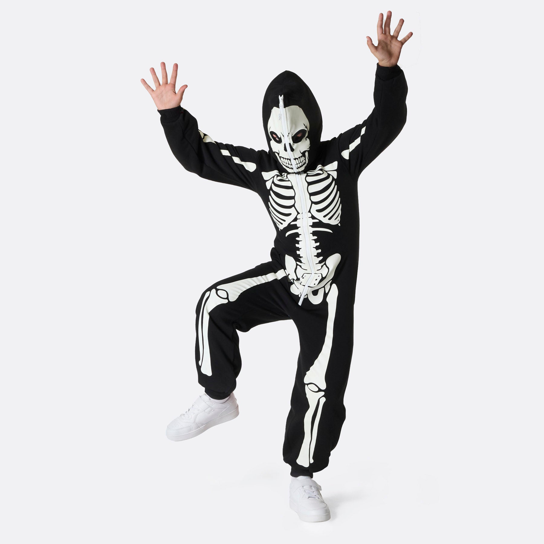 Skjelett Onesie Barn – SillySanta.no